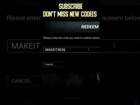 DBD Codes 2025 January 2 #Shorts