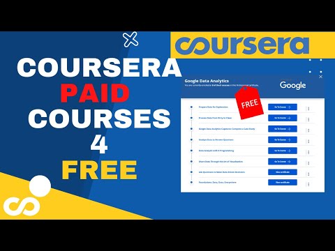 LEARN PAID COUSERA COURSES COMPLETELY FREE!!! 100% WITH PROVE