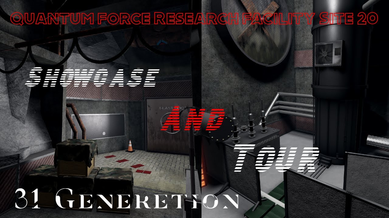 Quantum Force Research facility 81 | Town Roblox | Showcase