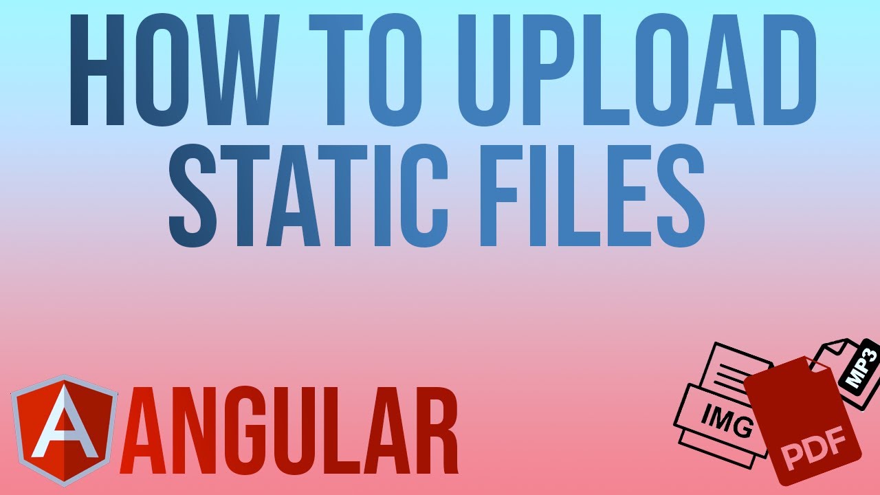 How I upload static files robots txt, pdfs, images, fonts, sitemap, files on my Angular project!