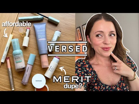 Trying VERSED's New Makeup Line ✨ Affordable "Dupes" for MERIT? HIT or MISS?
