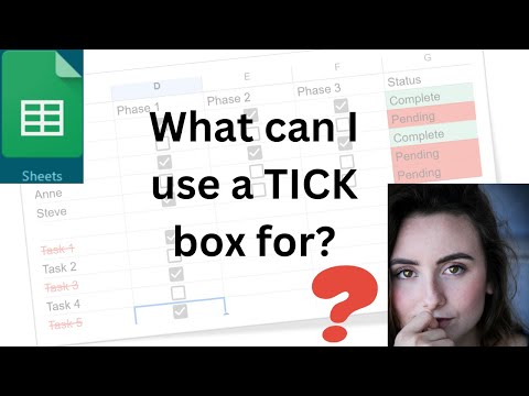 Insert a check Box with Conditional formatting In Google Sheets