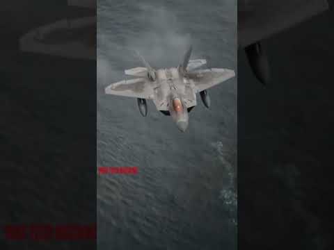 🇺🇸 Maximum speed: Mach 2.25 (1,500 mph, 2,414 km/h) Stealth US Air Force F-22 RAPTOR #Shorts