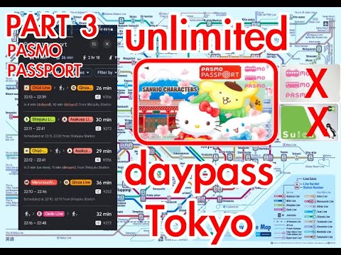 Pasmo Passport - Use Google Maps to Pick Route on Tokyo Metro & Toei Lines in Tokyo Japan - Part 3