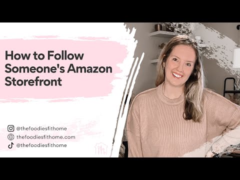How to Follow an Amazon Storefront - Walk Through Tutorial