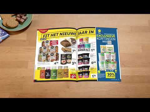 Lidl actiefolder week 01 | Maandag 2 januari t/m zondag 8 januari