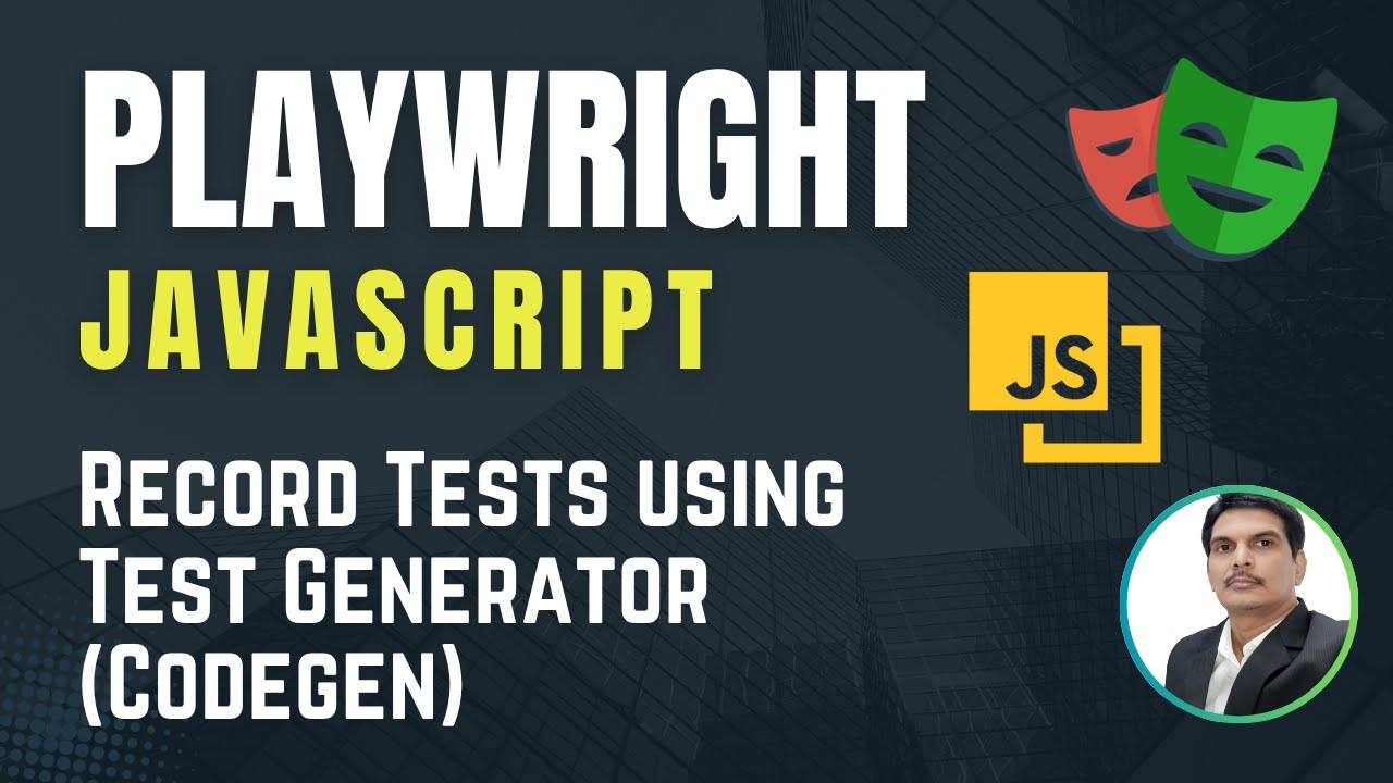 Playwright with Javascript | Record & Play Scripts In Playwright |Test Generator| Codegen | Part 6