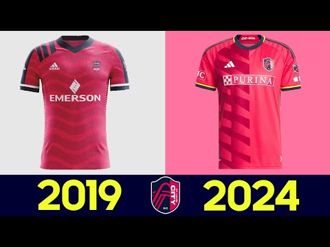 The Evolution of St. Louis City SC Kit 2023-24 | All St. Louis City Jerseys in History 2023 (23/24)