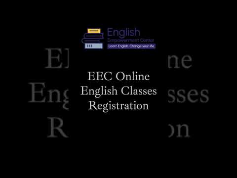 EEC Online English Classes Registration App