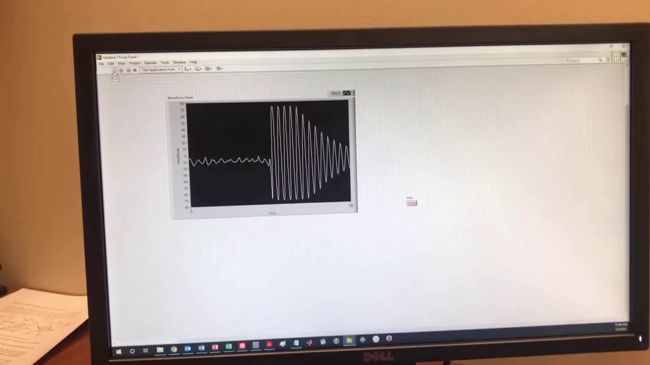 Measuring the Resonant Frequency of a Al-6061 Cantilever Beam