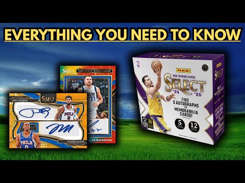 NEW!!! 2024-25 Panini Select Basketball Checklist Review