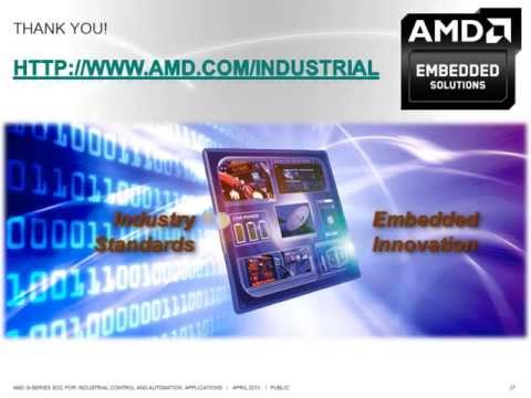 The AMD G-Series SOC for Industrial Control and Automation Applications