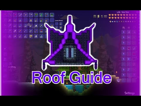 Steam Community :: Video :: Terraria builders guide part 2 - Roofs