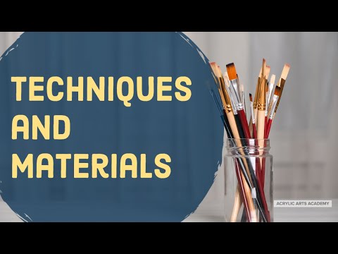 Concepts for Painters Techniques and Materials in Art