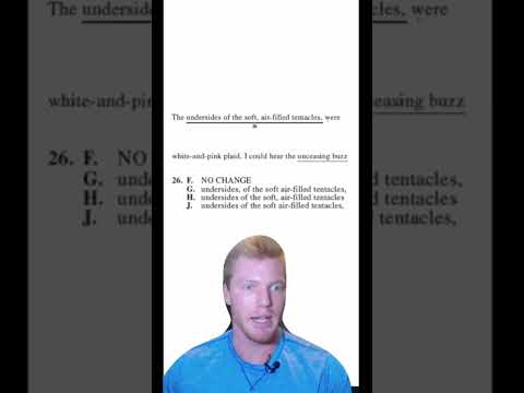 How to get a 36 on the ACT English section 🧠#shorts