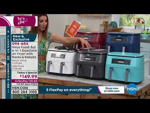 Ninja Foodi 8Quart 6in1 DualZone Air Fryer with Racks ...