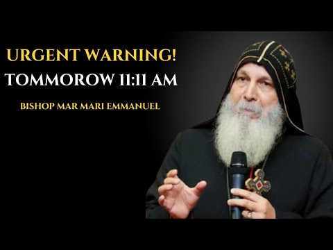 GOD SAYS- "URGENT WARNING FOR TOMORROW 11:11AM!"👆God Message Today~ Gods Message Now ll Mar Mari ll