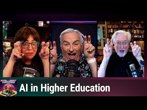 Full-Body Air-Quotes - AI in Higher Education