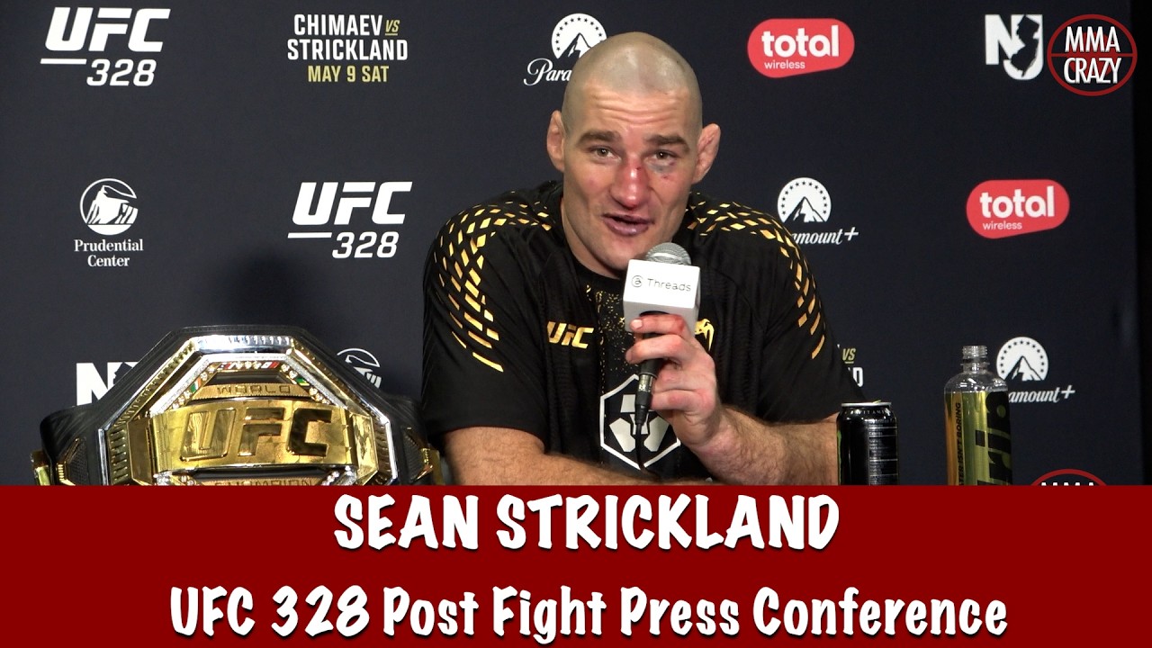 Sean Strickland reveals injury prior to BEATING Khamzat Chimaev at UFC 328