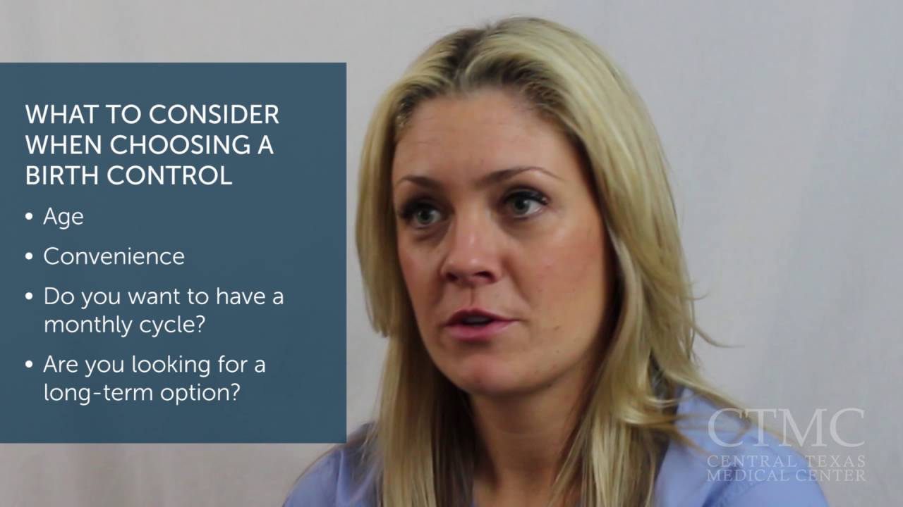 Tips for choosing the right birth control