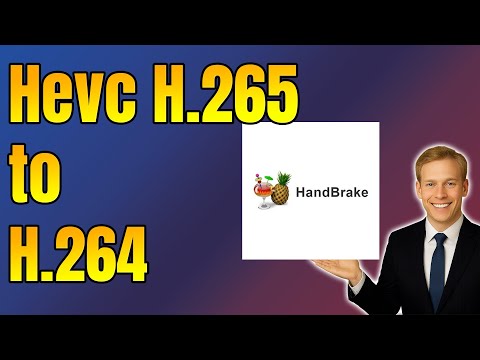 How To Convert Hevc H.265 to H.264 in Handbrake 2025 FAST GUIDE
