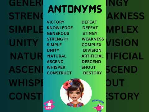 1. "Unbelievable! Discover the Surprising Opposites: 10 English Antonyms⚡"