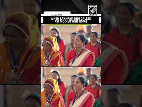 “Mujhe Kon Bulata…” What PM Modi said when Lakhpati Didi called him at her home