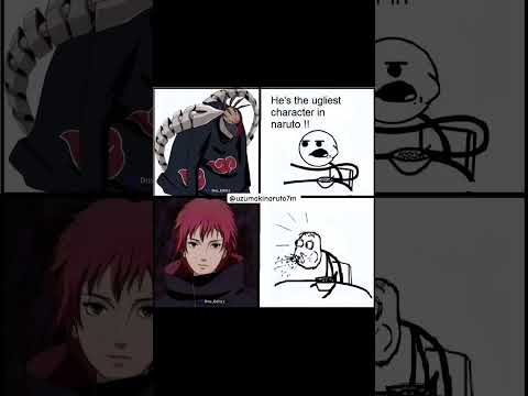 My reaction on Sasori face reveal 😅😆.... #sasori #akatsuki #animememe