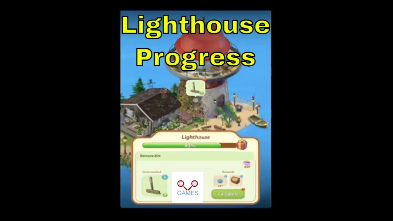 Merge Mansion - Part 360 - Lighthouse Area Progress - CaroGamesNL