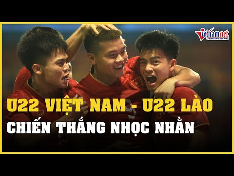 Kết quả U22 Việt Nam - U22 Lào | SEA Games 32: U22 Việt Nam thắng nhọc U22 Lào trận ra quân