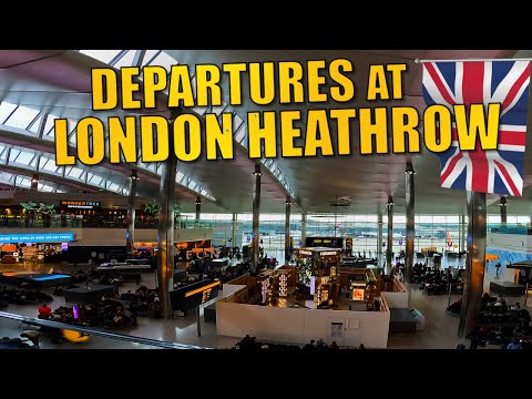 ⭐Your Virtual Departure at LONDON HEATHROW AIRPORT T2 (LHR)