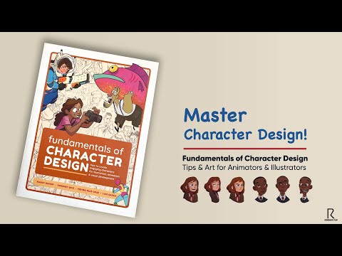 Book Flip Through:Fundamentals of Character Design – A Guide for Artists and Animators