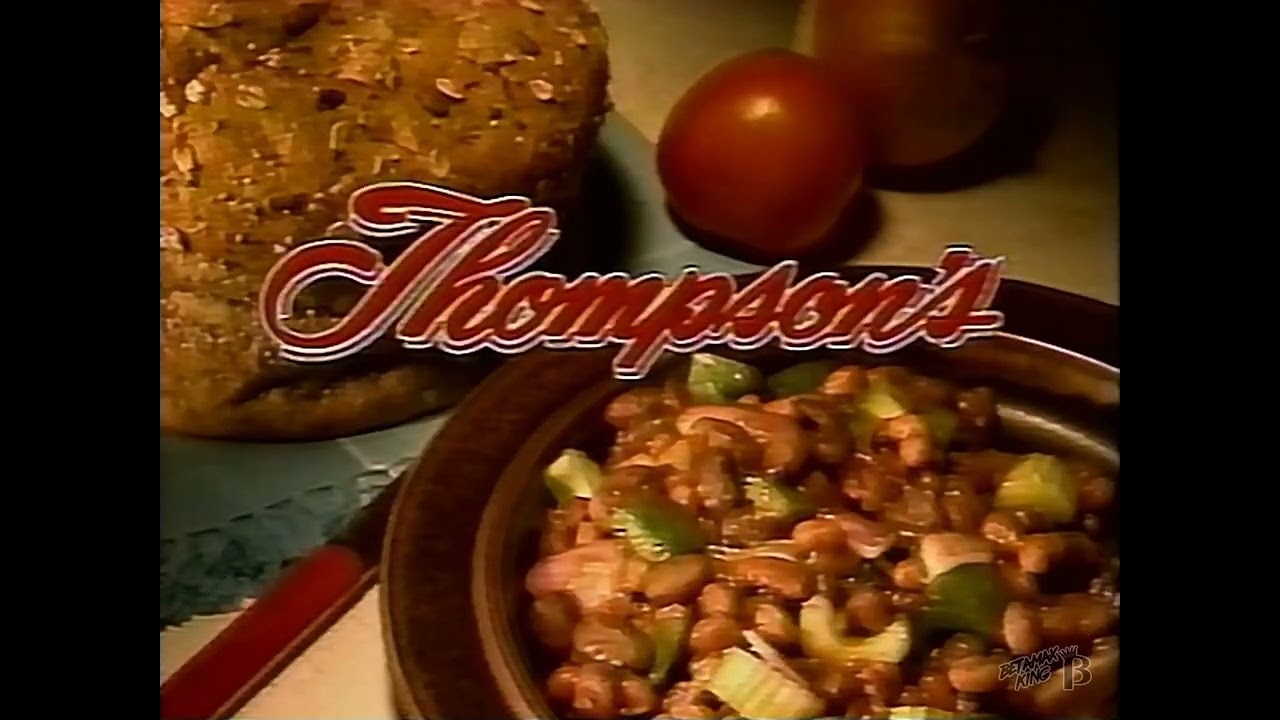 Creightons Foods - Thompsons Beans Commercial 1995 (Nova Scotia)