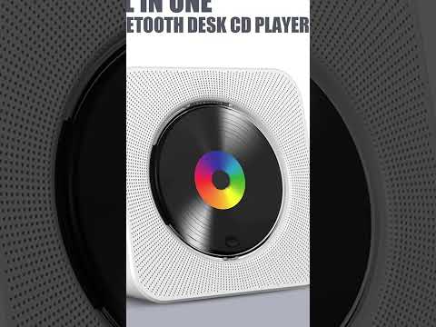 Gueray CD Player Portable Bluetooth Desktop CD Player