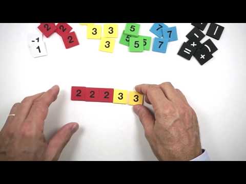 Exponential Form with Prime Factor Tiles