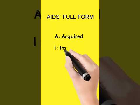 AIDS full form | full form of AIDS | #shorts #fullform