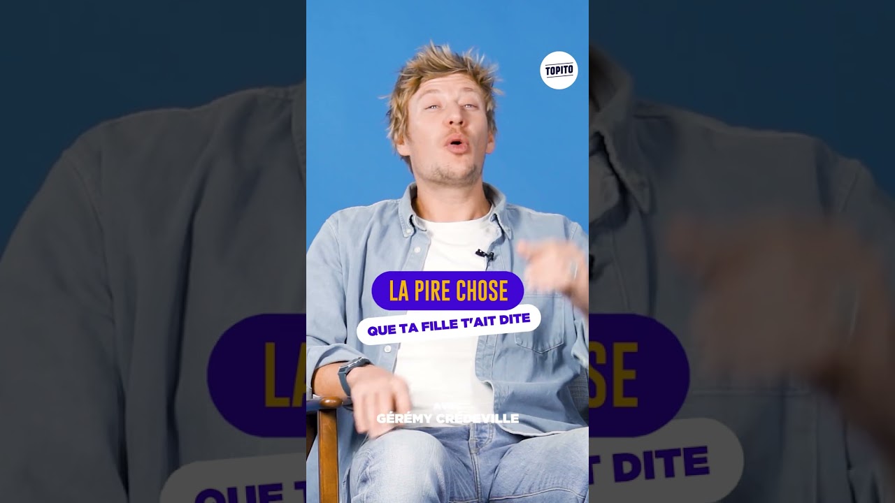 Pas si con que ça ... Avec Gérémy Crédeville #shorts #enfant #humour