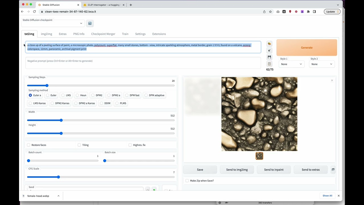 Get Text Prompt Suggestions From Images with CLIP Interrogator