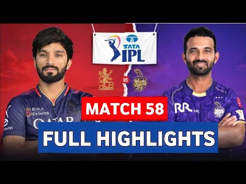 Full Highlights! KKR Vs RCB today highlights Ipl2025 #rcbvskkr