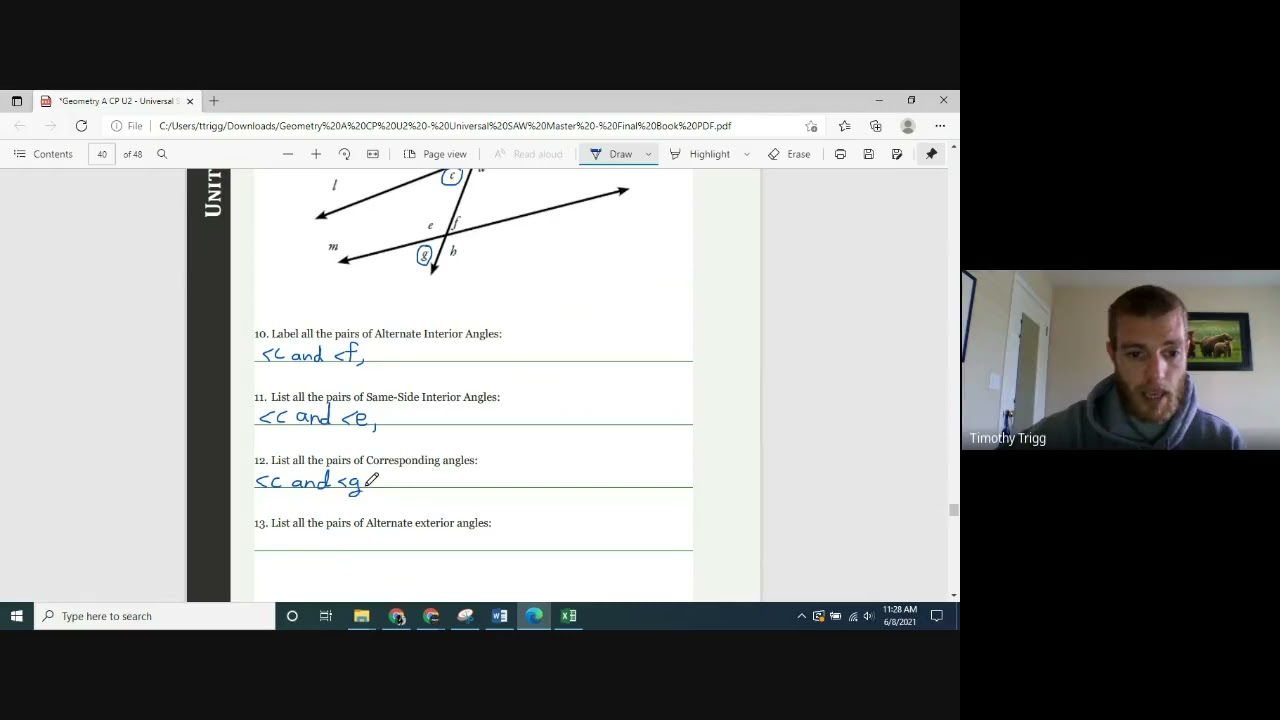 CP Geometry Unit2 Review