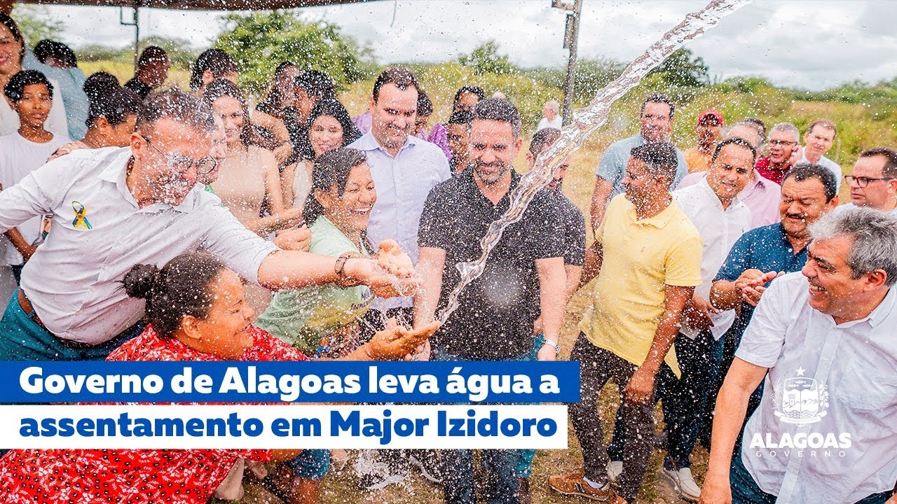 Governo leva água à assentamento em Major Izidoro | Governo do Estado ... Governo leva água à assentamento em Major Izidoro | Governo do Estado ...