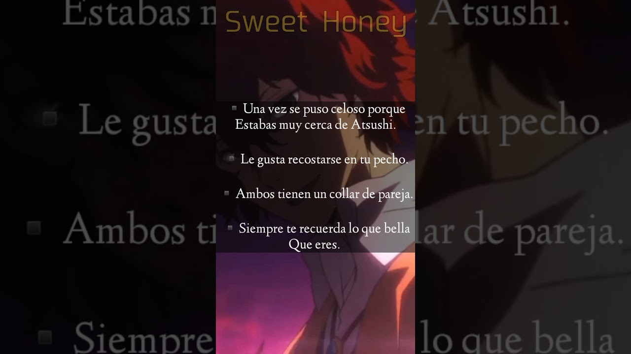 ✨Headcanon✨ ¦ Dazai Osamu