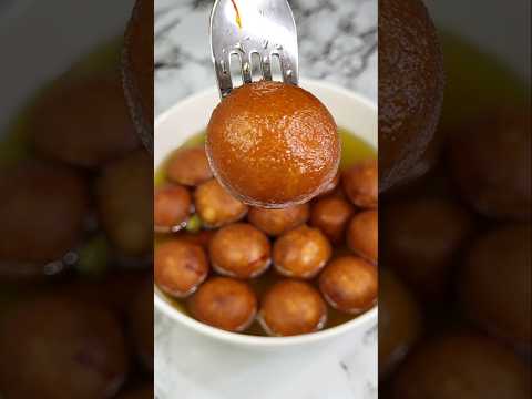 Viral Bread Gulab Jamun ASMR Cooking #shorts #cooking #food #asmr #recipe #viralrecipe