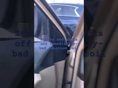 2008 Toyota Highlander 3.5 starts shuts off P0351 - P0356 one coil bad #automobile #car #mechanic
