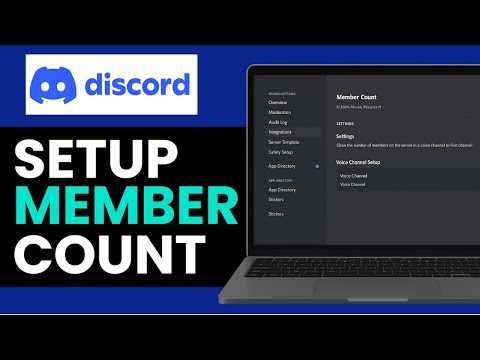How To Setup Member Count Bot On Discord Server | Counting Bot Working EASY 2025