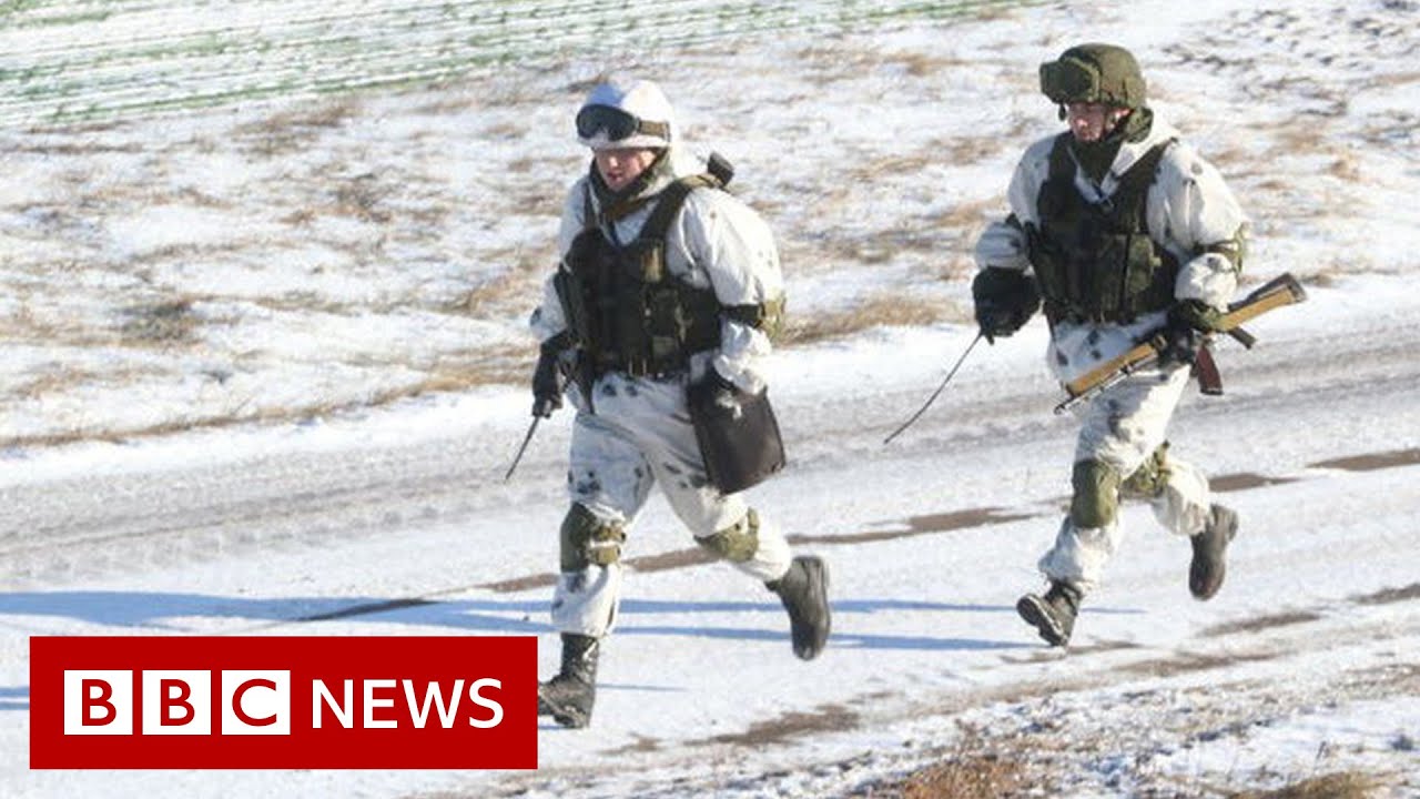 No sign of withdrawal of Russian troops near Ukraine, Nato chief says - BBC News