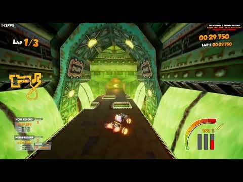 [TK2] CTR99 - N. Gin Labs - 1:39:520 (World Record) by Delecto
