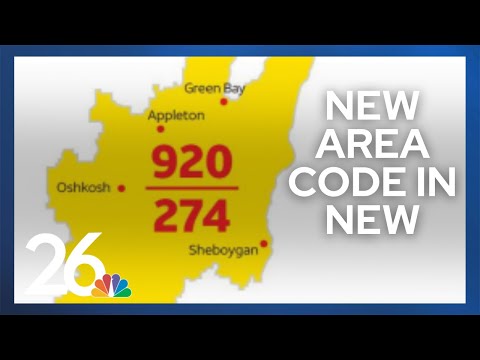 Home to the 920 and the 274? There is a new area code coming to Northeast Wisconsin