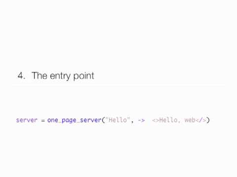 OPA Tutorial: Hello, web