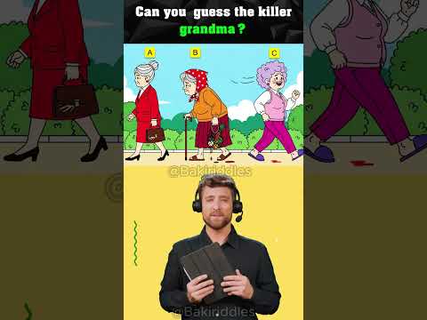 One of These Grannies Is a Killer… Can You Spot Her? 🧓🔪 | Riddle Quiz